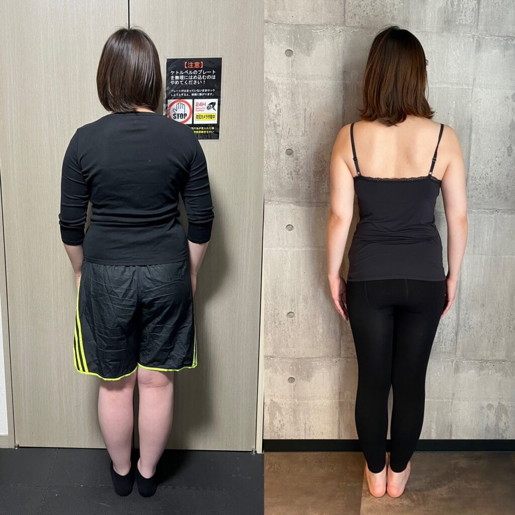 70キロ代の女性がダイエットで10キロ以上痩せて美肌になったビフォーアフター